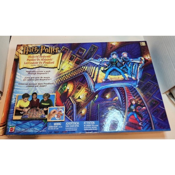 Mattel | Games | Rare Harry Potter Halls Of Hogwarts 202 Mattel Board ...